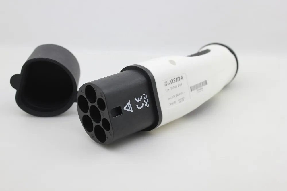 Iec 62196 Type 2 Male Plug Ev Charger Plug For Ev Charging Station Ac ...