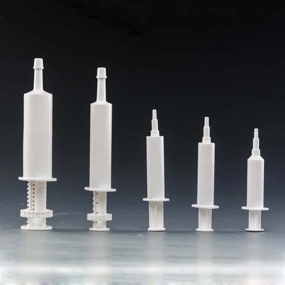 Disposable Empty Gel Paste Injection Veterinary Syringe 5ml 8ml 10ml ...