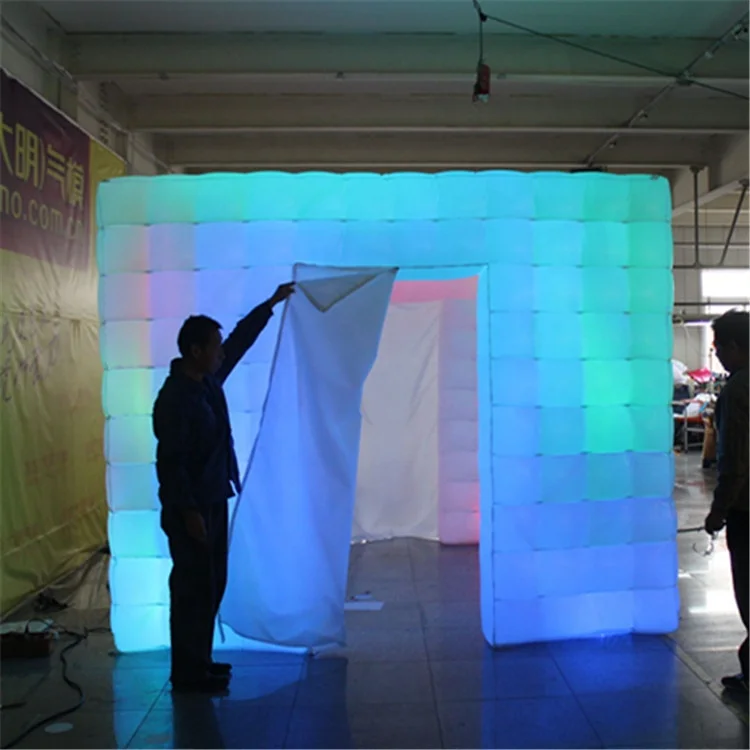 Led Dj Tent Inflatable Photo Booth - Perfect Party Setup