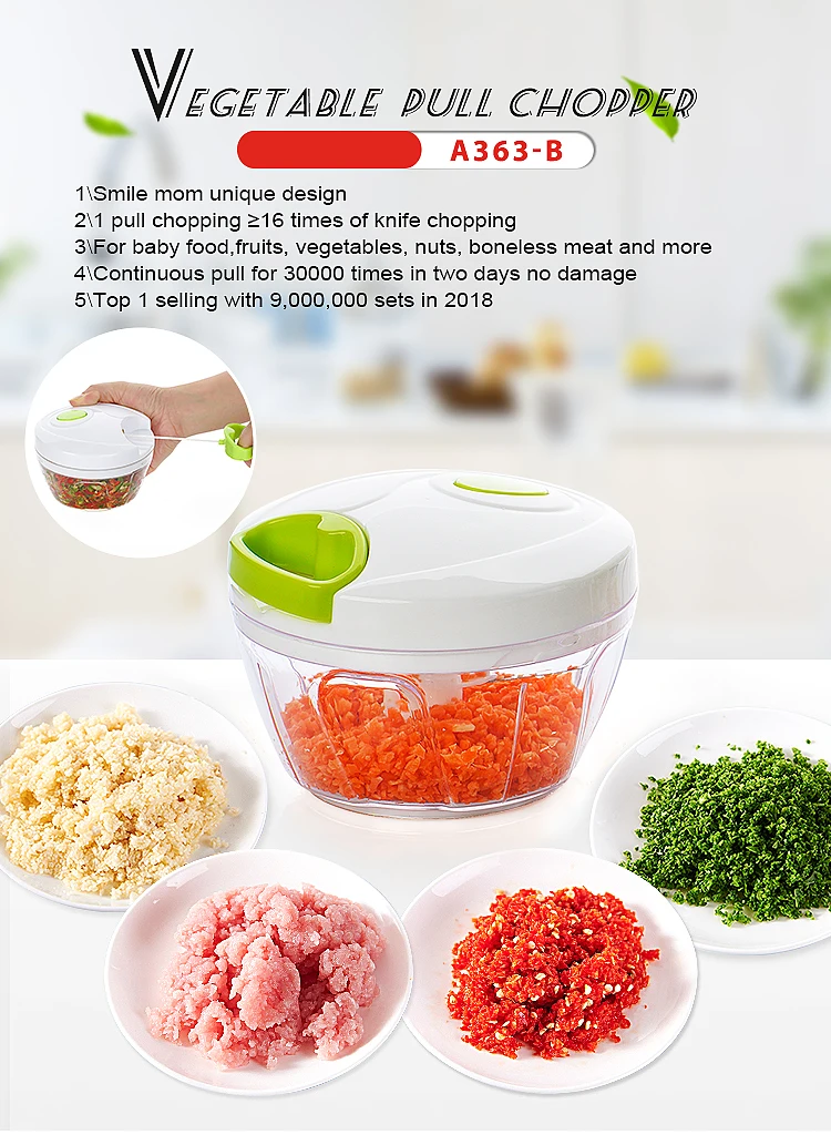 Efficient Vegetable Chopper - Smile Mom Multifunctional Tool