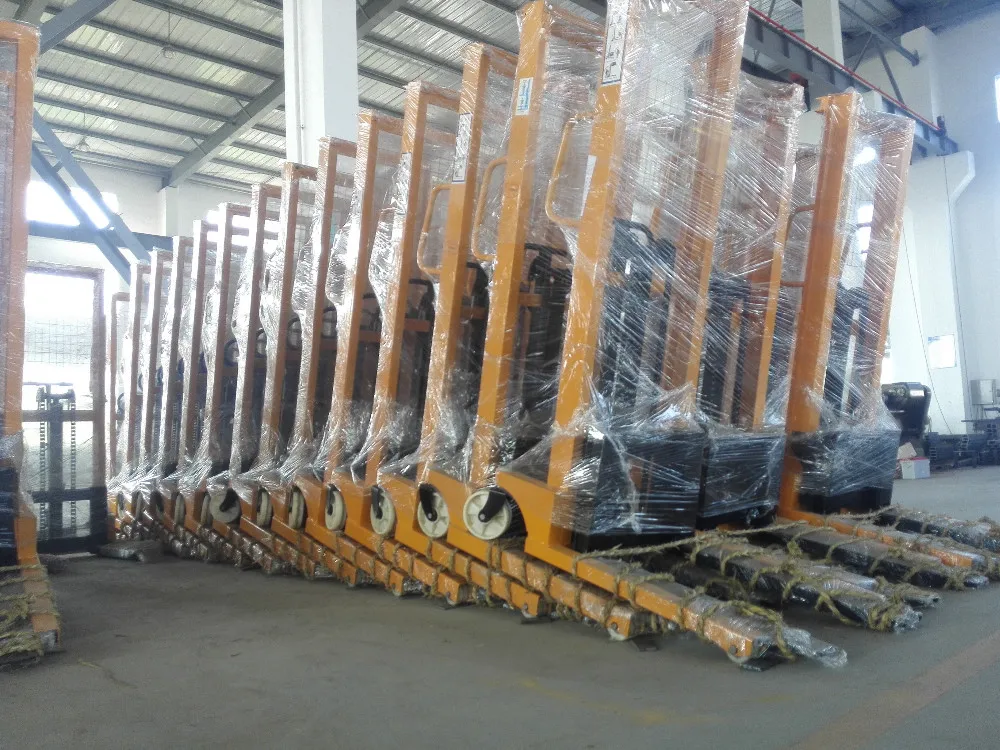 JIngxin Portable Pallet Truck Self Loading Self-lifting Semi-electric ...