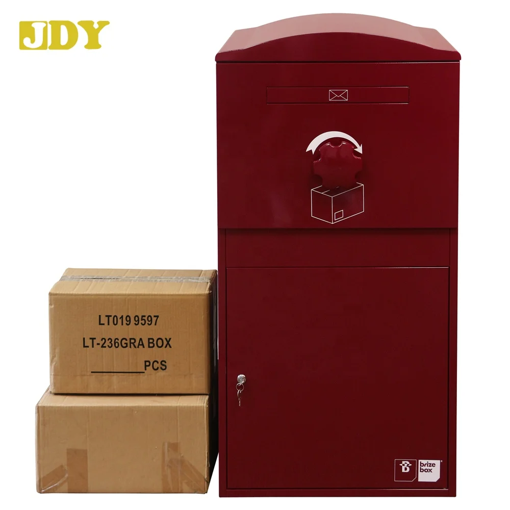 Large Waterproof Smart Parcel Delivery Drop Box - Secure USPS Postal ...