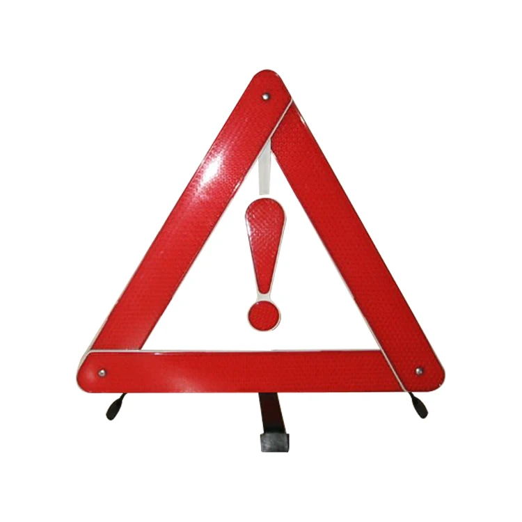 Emergency Safety Reflective Car Triangle Sign Road Hazard Caution ...