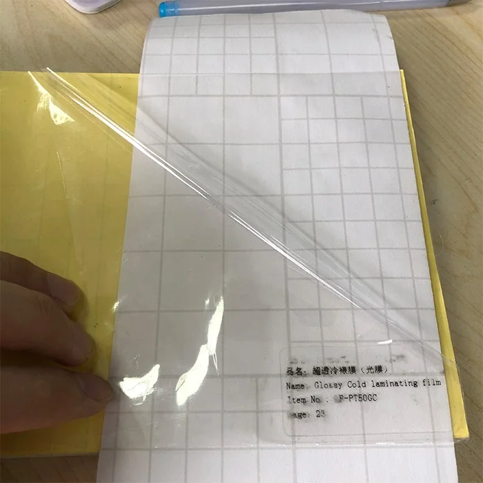 New Style Glossy/matte Cold Lamination White Film for Photo