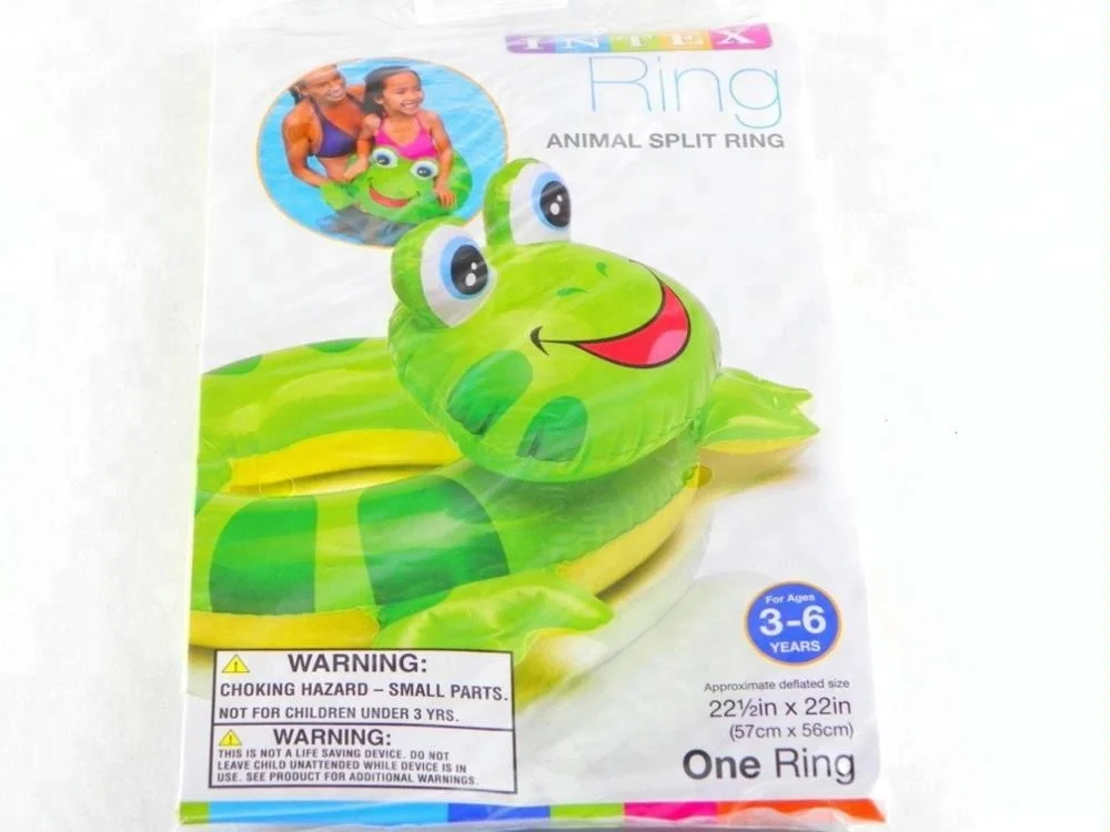 Intex 59220 Animal Inflatable Split Swimming Rings - Fun & Safety