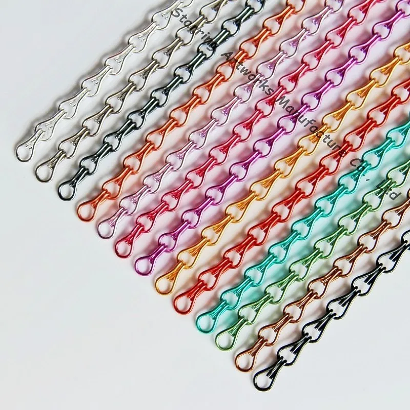 Wholesale Colorful Aluminum Double Hook Chain Curtain - Buy Chain ...