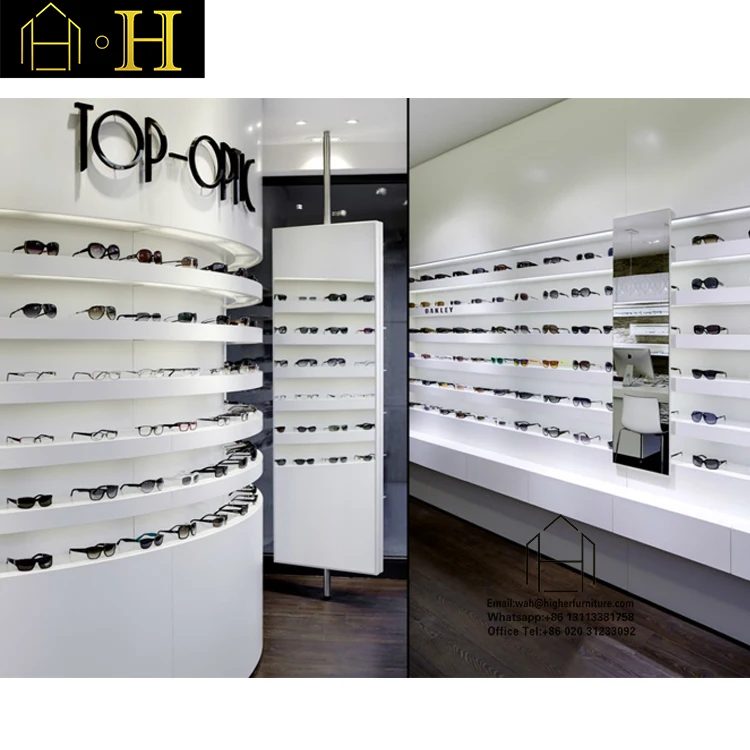 Modern Customized Acrylic Vitrinas Para Optica Frame Frames Display ...