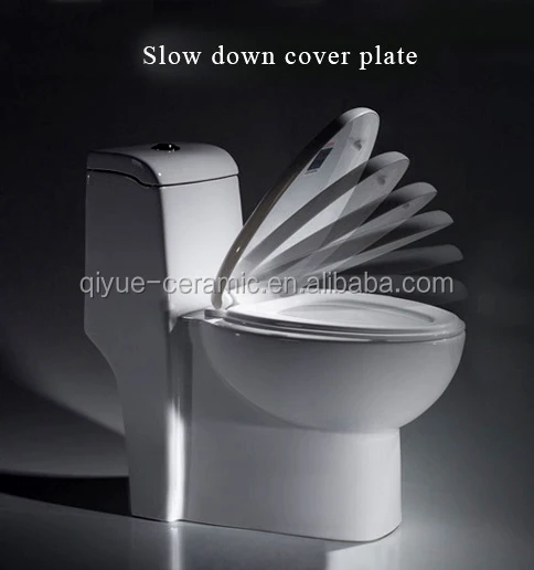 Economical One Piece WC Toilets with Dual-Flush System