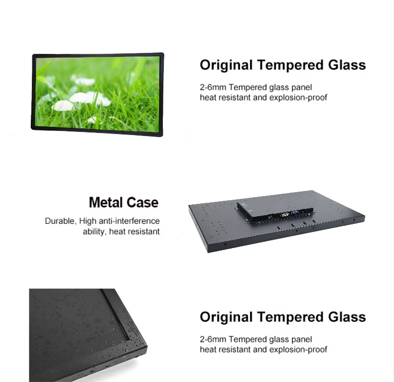 32 Inch HMI Touch Screen Monitor - Fast Response & High Resolution