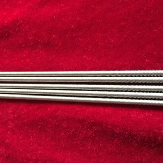 Gr2 Dia M6 M8 Titanium Threaded Rod Titanium Thread Bars - Buy Titanium ...