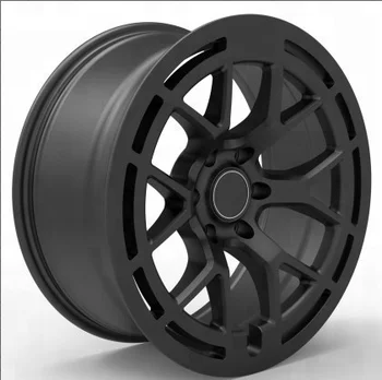 6 Holes Black Multi Spoke Car Aluminum Rims 17/18 Inch Alloy Wheels ...