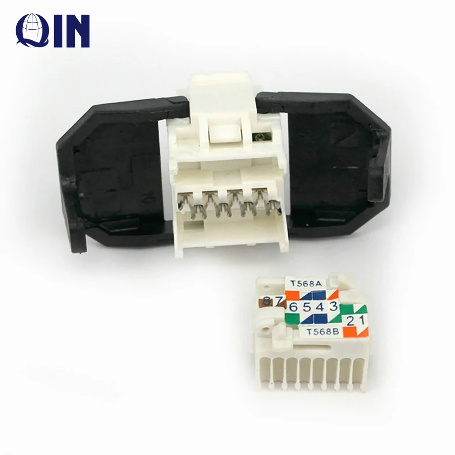 3m Cat6 Utp Keystone Jack Ock6u8 180 Degree Rj45 Keystone Jack - Buy 3m ...