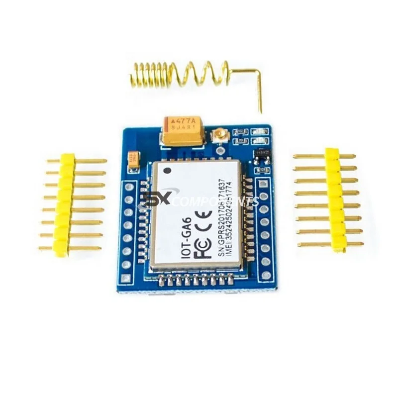 GA6-B Mini GPRS / GSM module A6 short message/voice development board ...