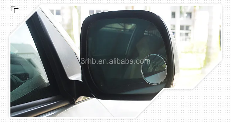 3r Non Aluminium Adjustable Chrome Convex Mirror 75mm Rear View Mirror ...