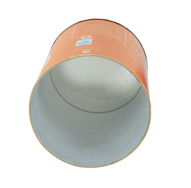 Metal Cap Cardboard Cylinder Potato Chips Gift Box Potato Chips ...