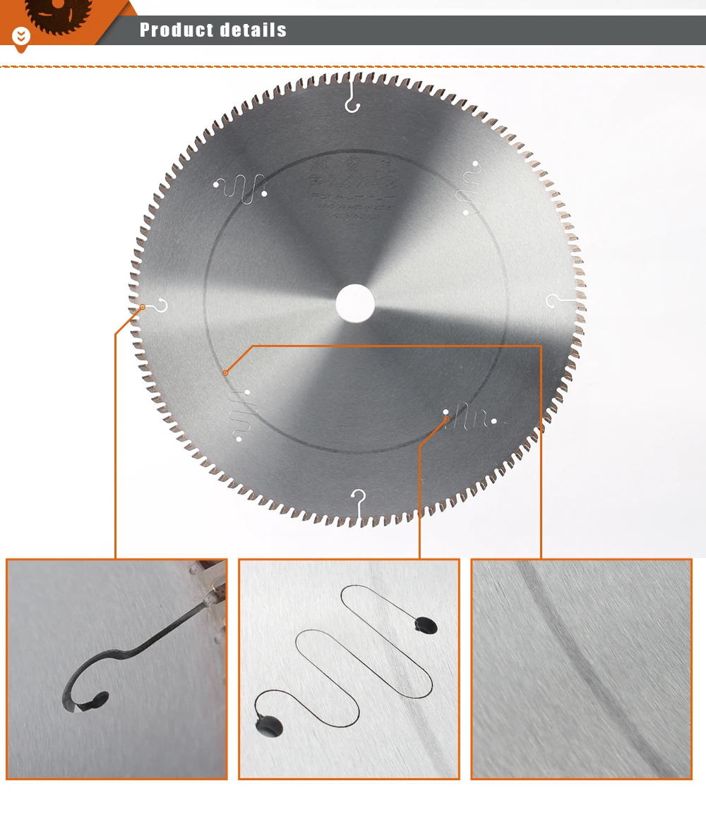 Ultra Thin 10" Aluminum Profile Cutting Disc Professional 255mm 120T ...