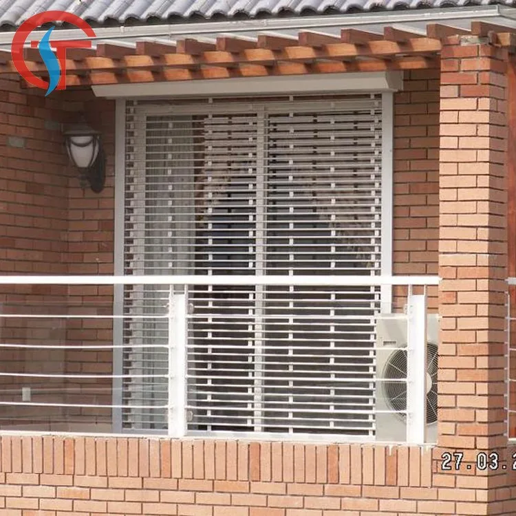 Aluminum Alloy Perforated Slat Shutter Doors - Anti-theft