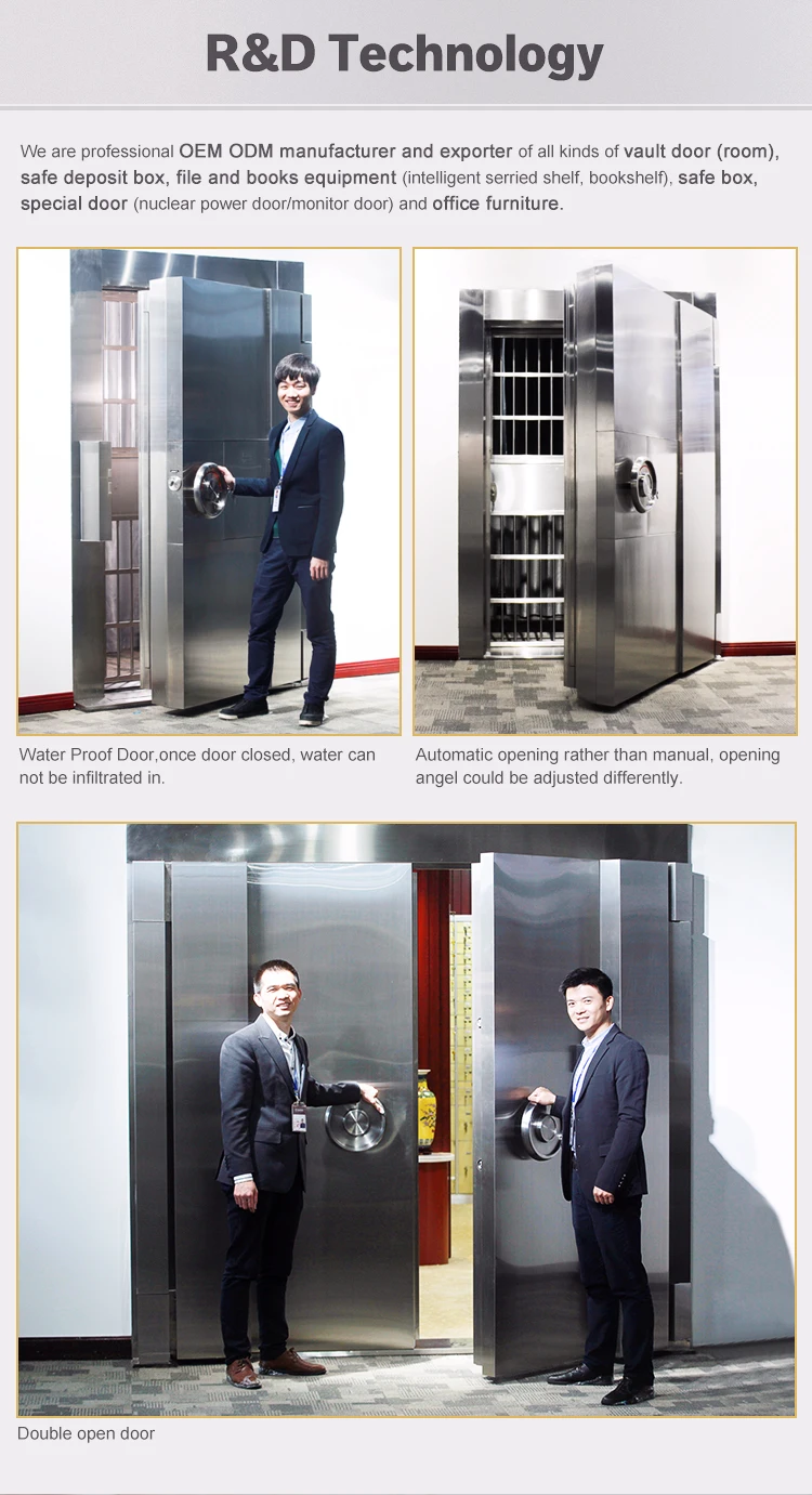 Stainless Steel Vault Door - High Security & Custom Size