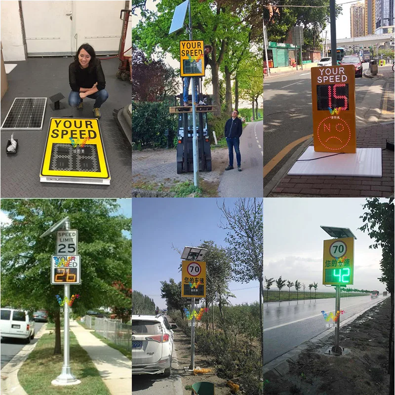 Your Speed Traffic Rodar Speed Measurement Feedback Sign Warning Detect ...