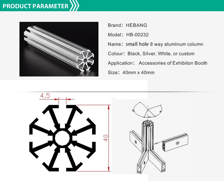 3x3 Exhibition Booth With Aluminum Profiles For Trade Show Display ...