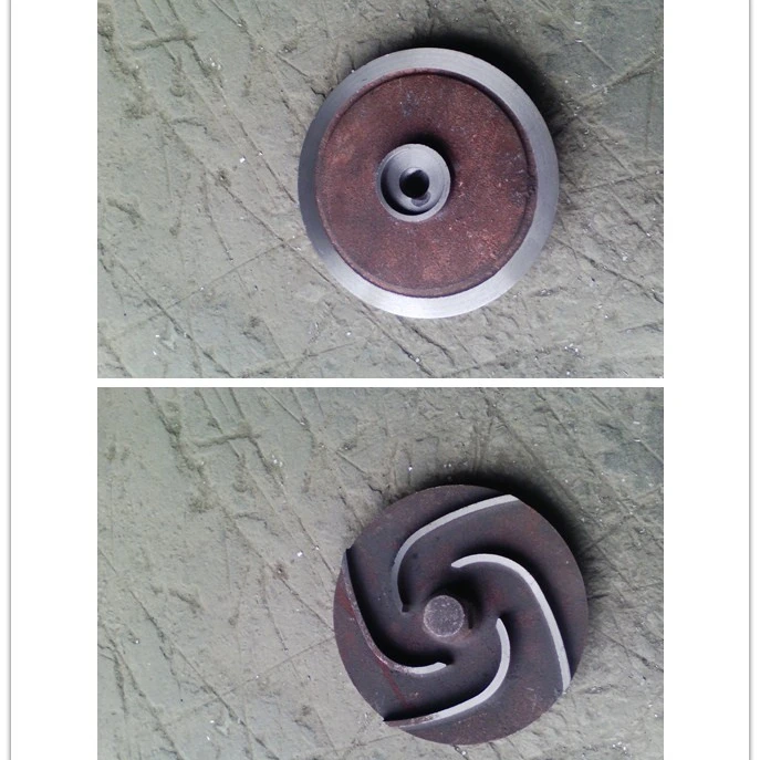 Small Key Shaft Thread Shaft Water Pump Cast Iron Aluminum Impeller ...