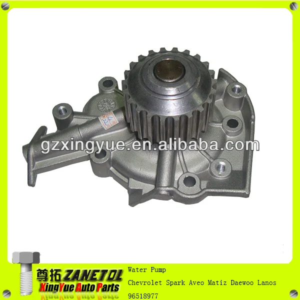 汽车冷却系统水泵用于雪佛兰 Spark Aveo Matiz Daewoo Lanos 96518977| Alibaba.com