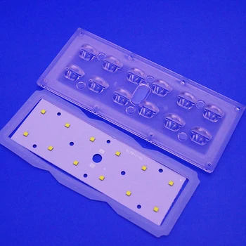 Custom Optical Led Module Led Street Light Lens With Pcb - Buy Led ...