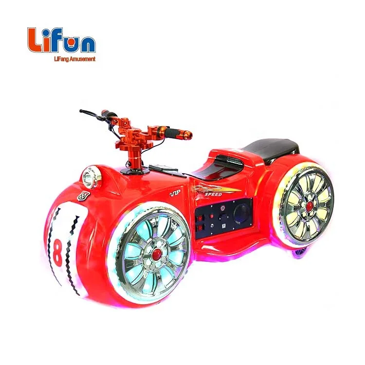 Indoor Outdoor Chariot Rides Electric Bumper Cars Battery Powered Coin ...