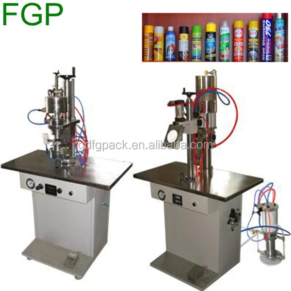 Aerosol Filling Machine/aerosol Spray Can Filling Machine/aerosol Cans ...