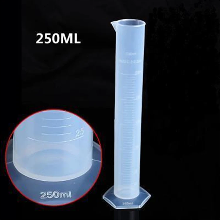IBELONG Plastic Graduated Measuring Cylinders - Precise Lab Tools
