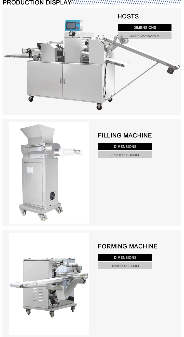 Commercial Puff Pastry Machine Line Chinese Dim Sum Machine - Buy ...
