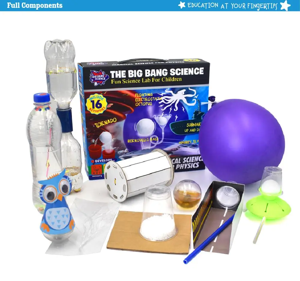 Science Kit Vortex Principle Demonstrator Roly-Poly Toy