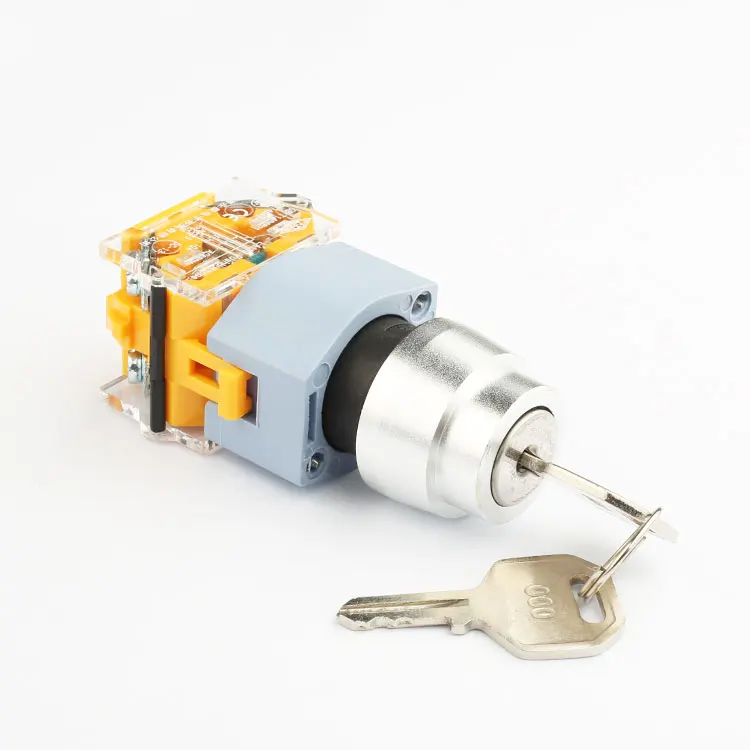 Free Sample Key Switch 2 Position - 220V Rotary Switch