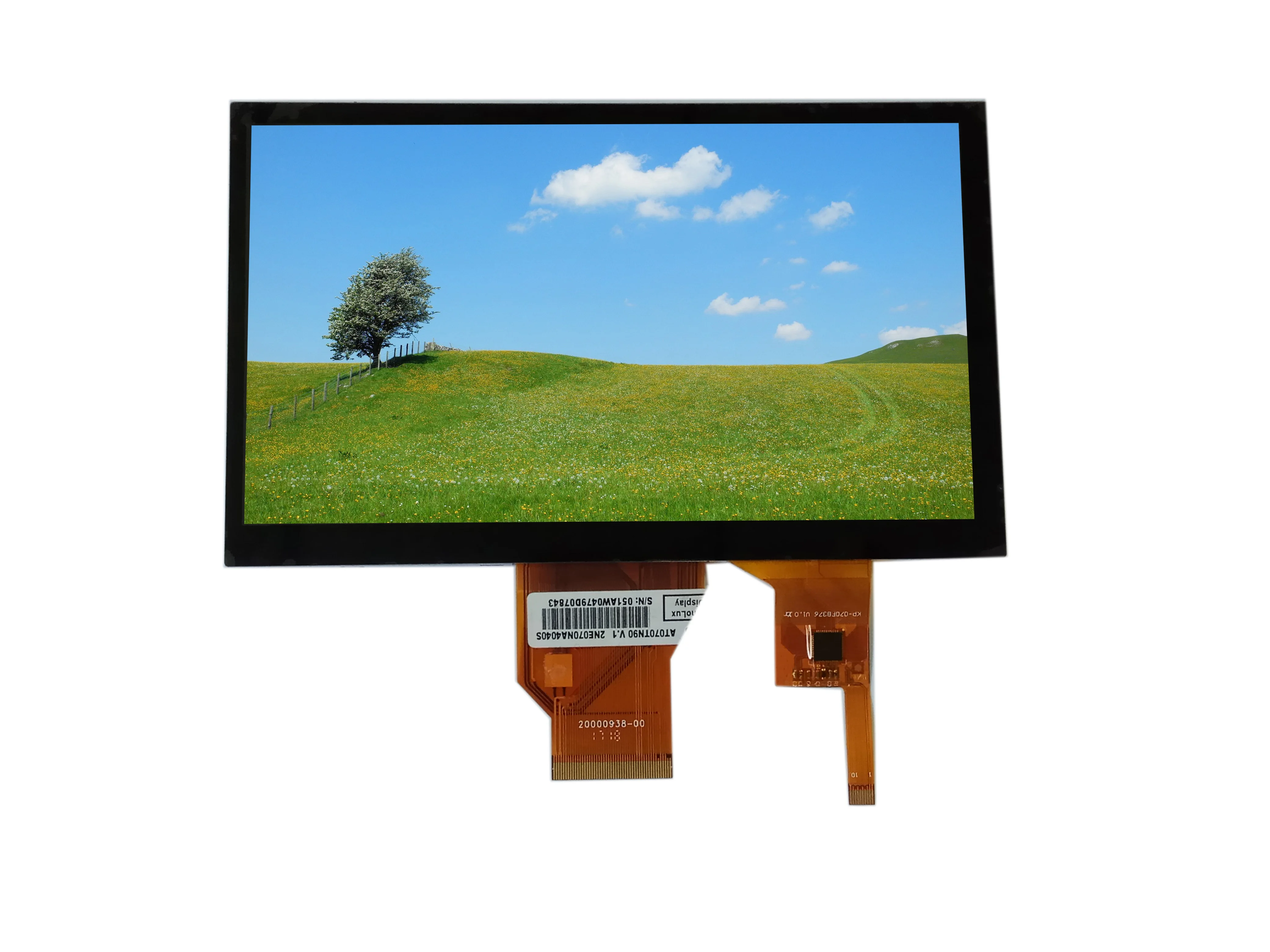 7 Inch Tft Display Panel With Tft Lcd Controller Boards Lcd Driver ...
