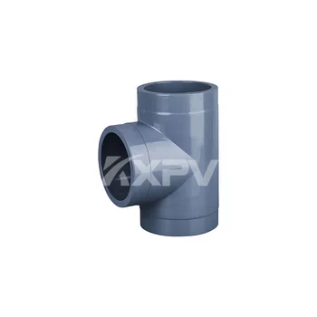 Dn15-dn600 T Type 3 Way Plastic Pipe Fitting Cpvc Equal Tee For Water Line - Buy Plastic Tee For ...