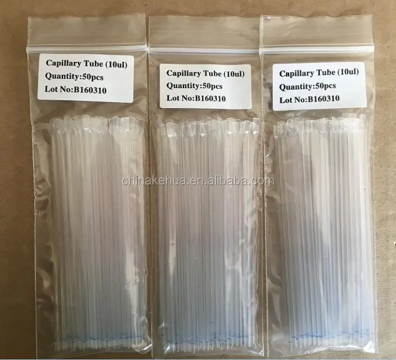Capillary Tubes for Blood Collection and transfer to rapid test kit ...