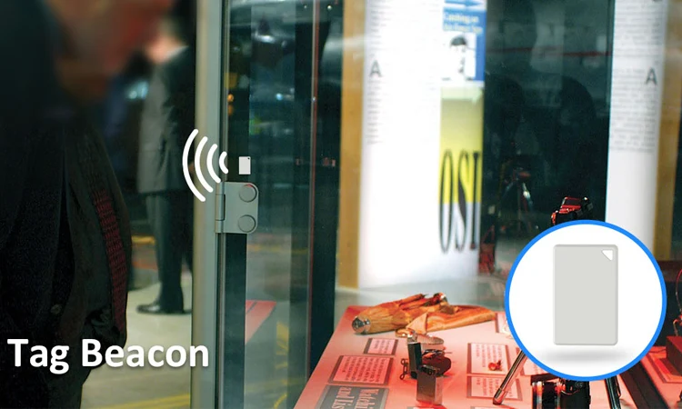 Minew E8 Asset Tag 100 M Range Ble5.0 Waterproof Wearable Ble Beacon ...