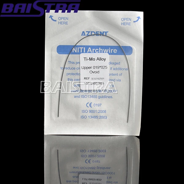 High Performance Dental Orthodontic Rectangular Tma Arch Wire - Buy Tma ...