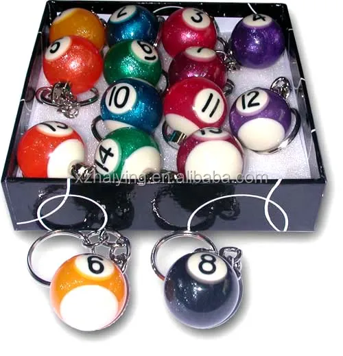 Magic Eight Ball Keychain - Customizable Promotional Gift