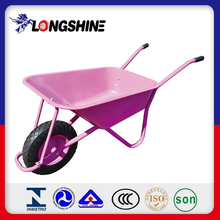 Heavy Duty Wb5009 Metal Tray Wheelbarrow For Construction Industrial ...