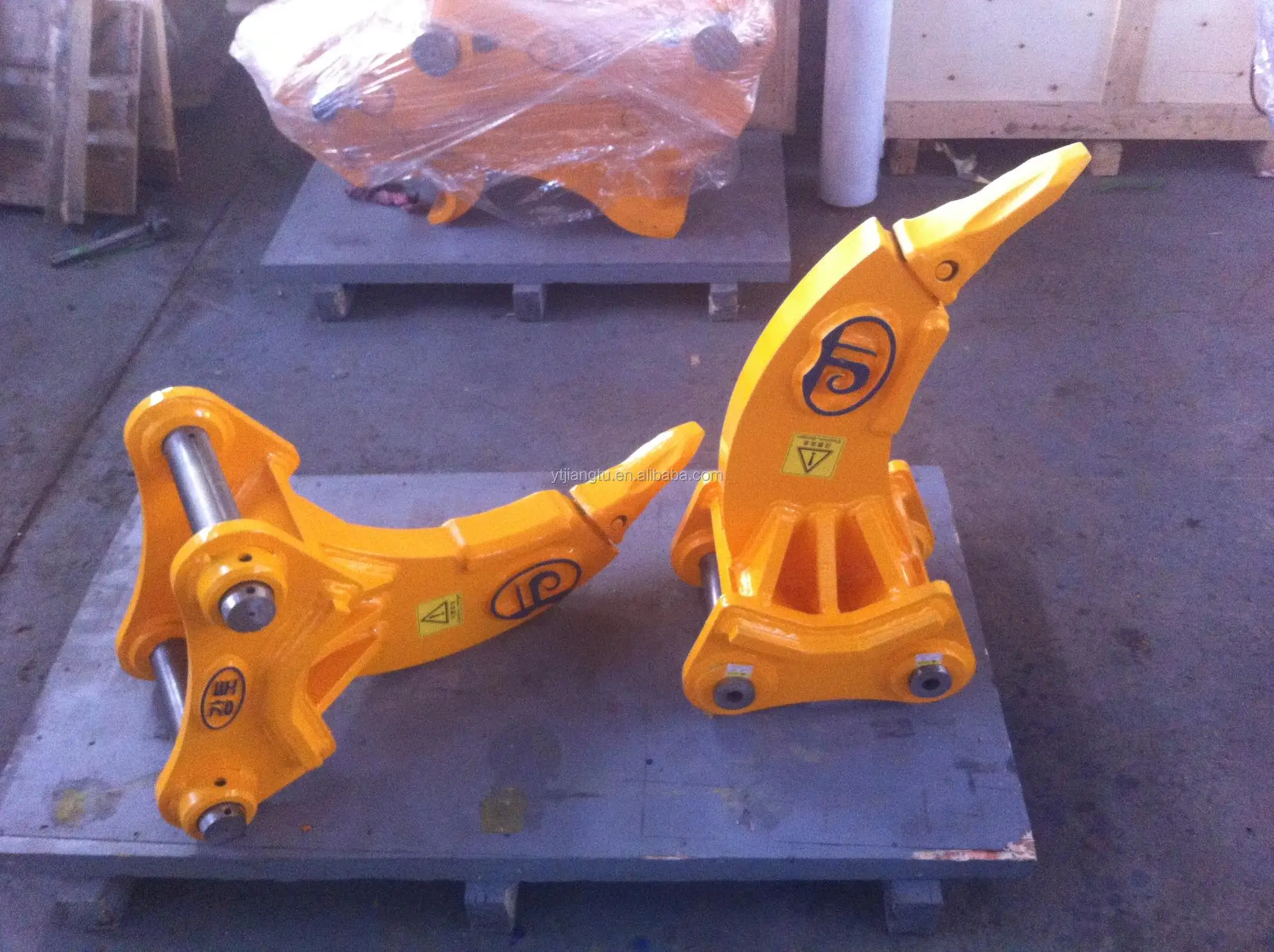 JT Making Digging In Hard Soil Easier Excavator Rock Vibro Ripper ...