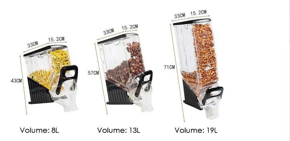 Wholesale Unpacked Eco Bulk Wall Candy Dispenser for Cereal, Nuts ...