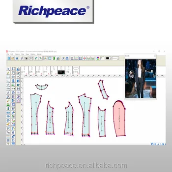 Garment Cad Software Pattern Fashion Design Grading Marker - Buy ...