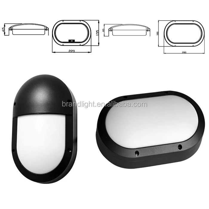 New Design IP65 Grid LED Bulkhead Lighting with Motion Sensor