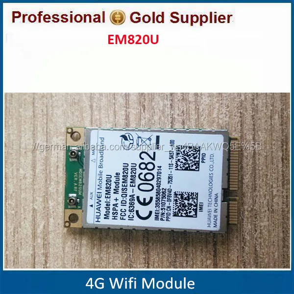 Huawei Em820u 21,6 Mbps Wcdma Gsm Wwan Mini Pcie Modul - Buy Huawei ...
