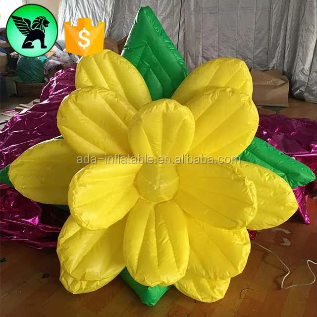 Event Hanging Inflatable Flower Stage Decoration Lotus 2.5m Customized ...