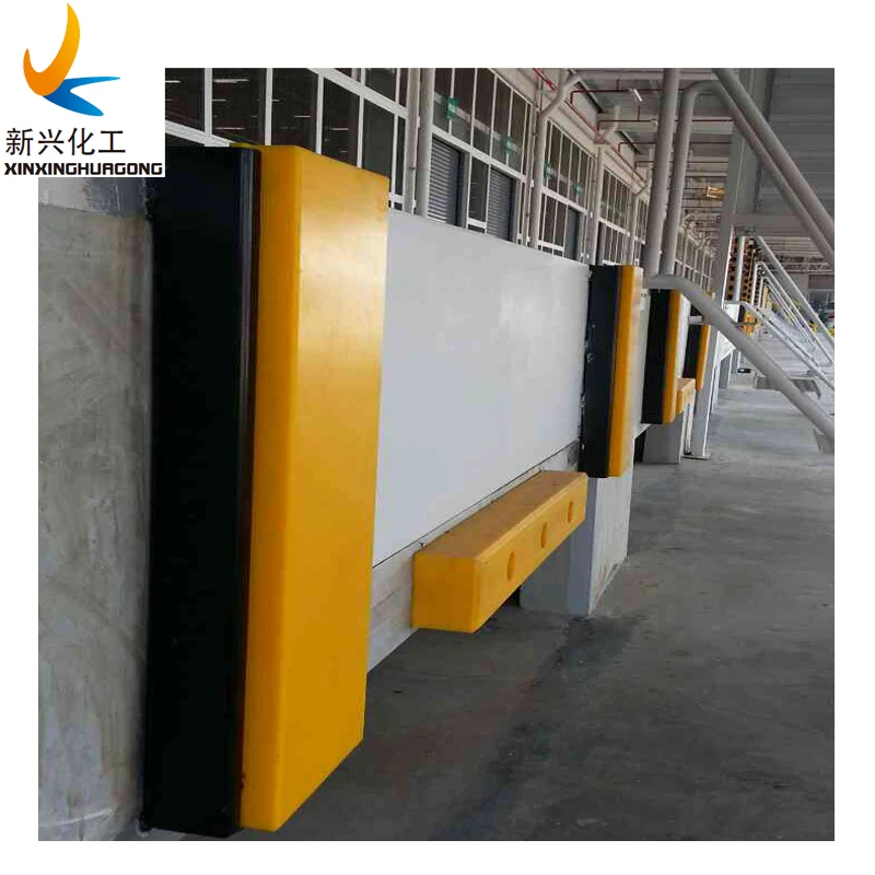 Dock Wall Rubber Bumper For Warehouse Wharf Fender Facing Pad Uhmwpe ...