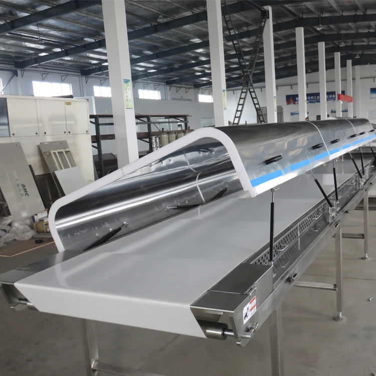 High Efficiency Cooling Tunnels for Hard Candy Processing