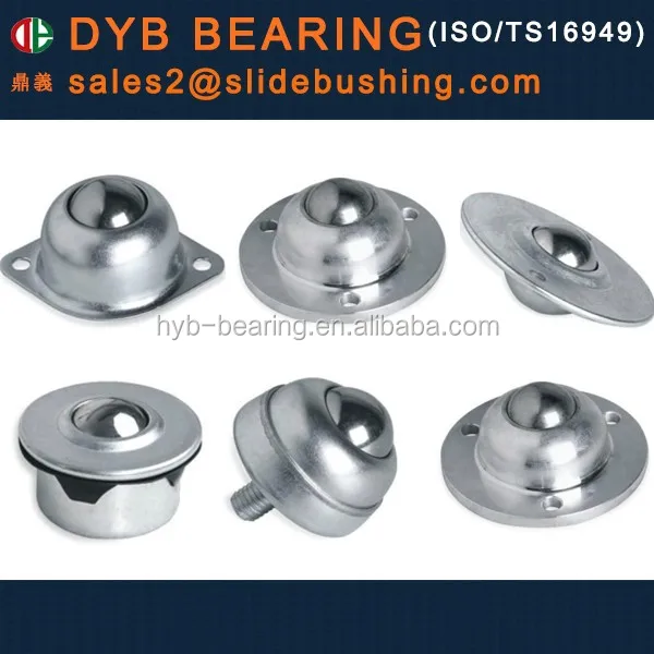 Steel load ball ball transfer unit/spring loaded heavy duty ball caster ...