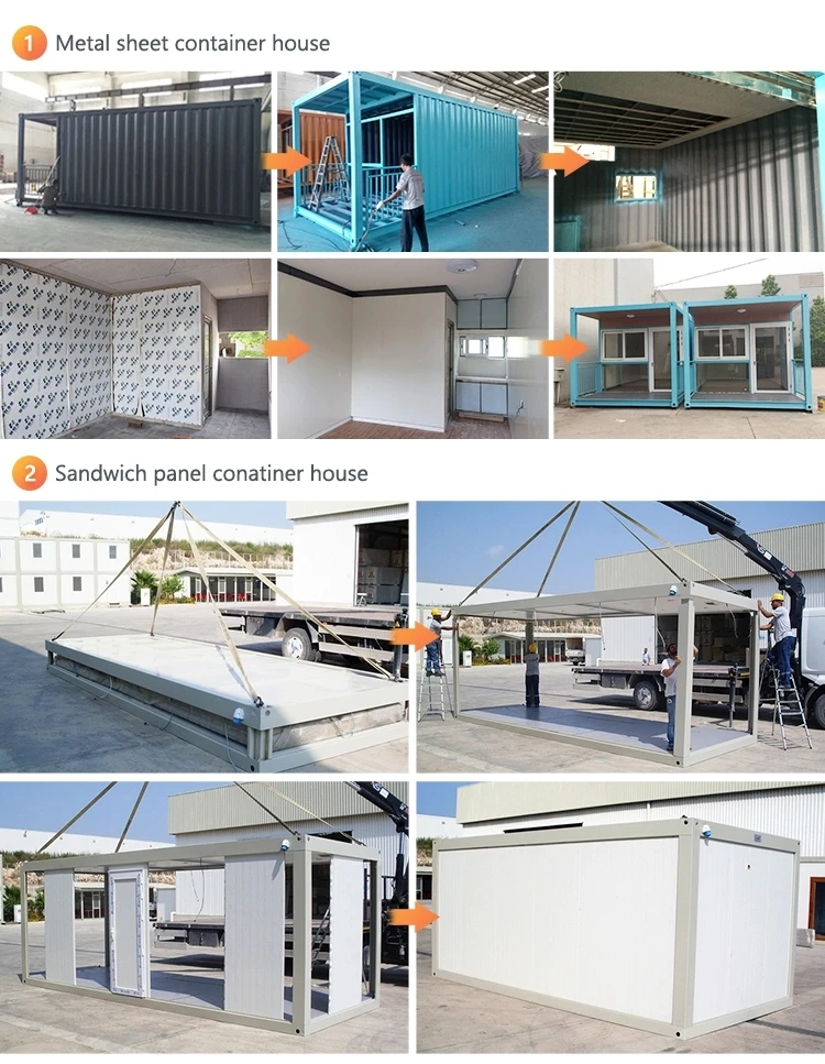 Prefabricated Easy Assembly Disassembly Prefab Container House